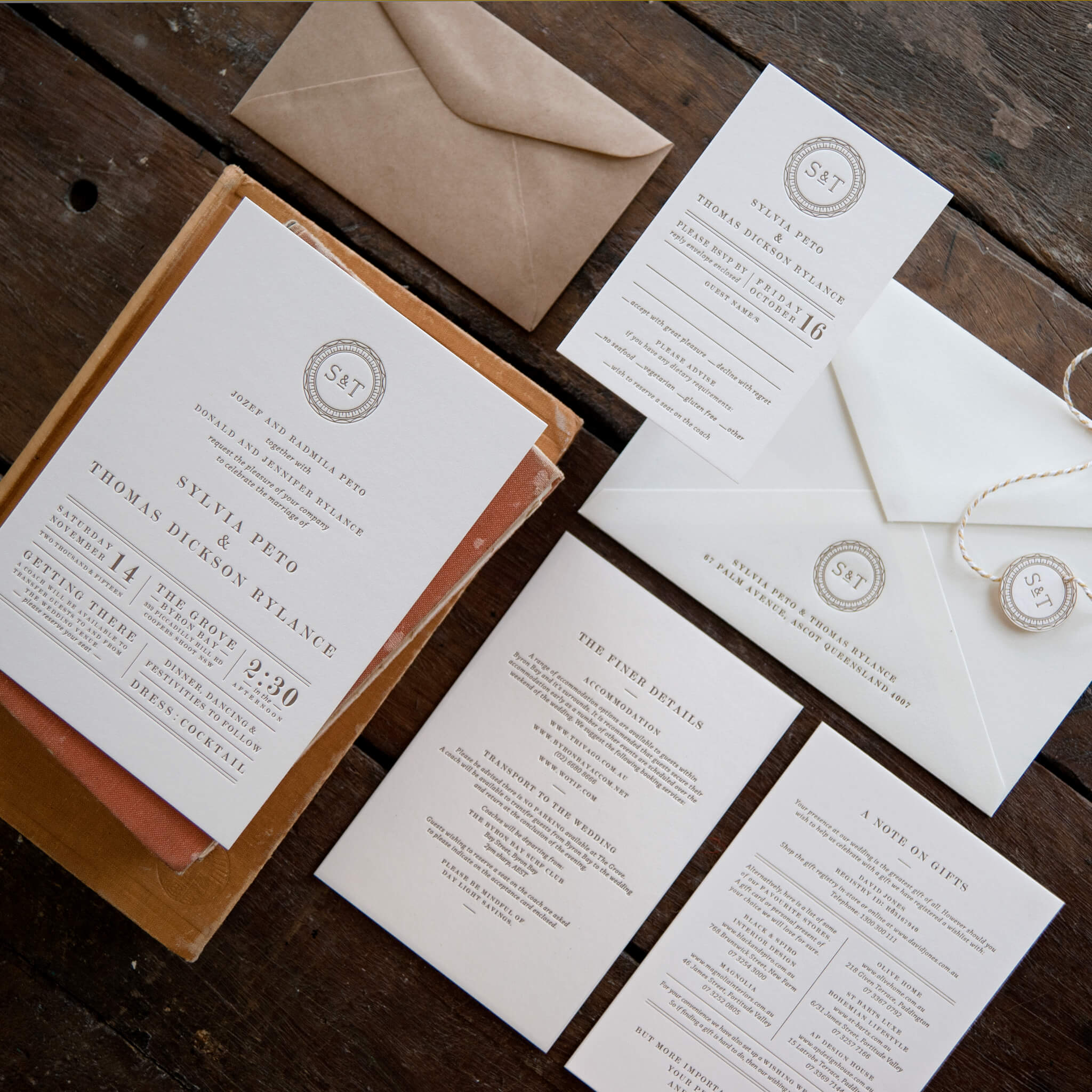 Yesterday Creative Letterpress | Ideal Bride