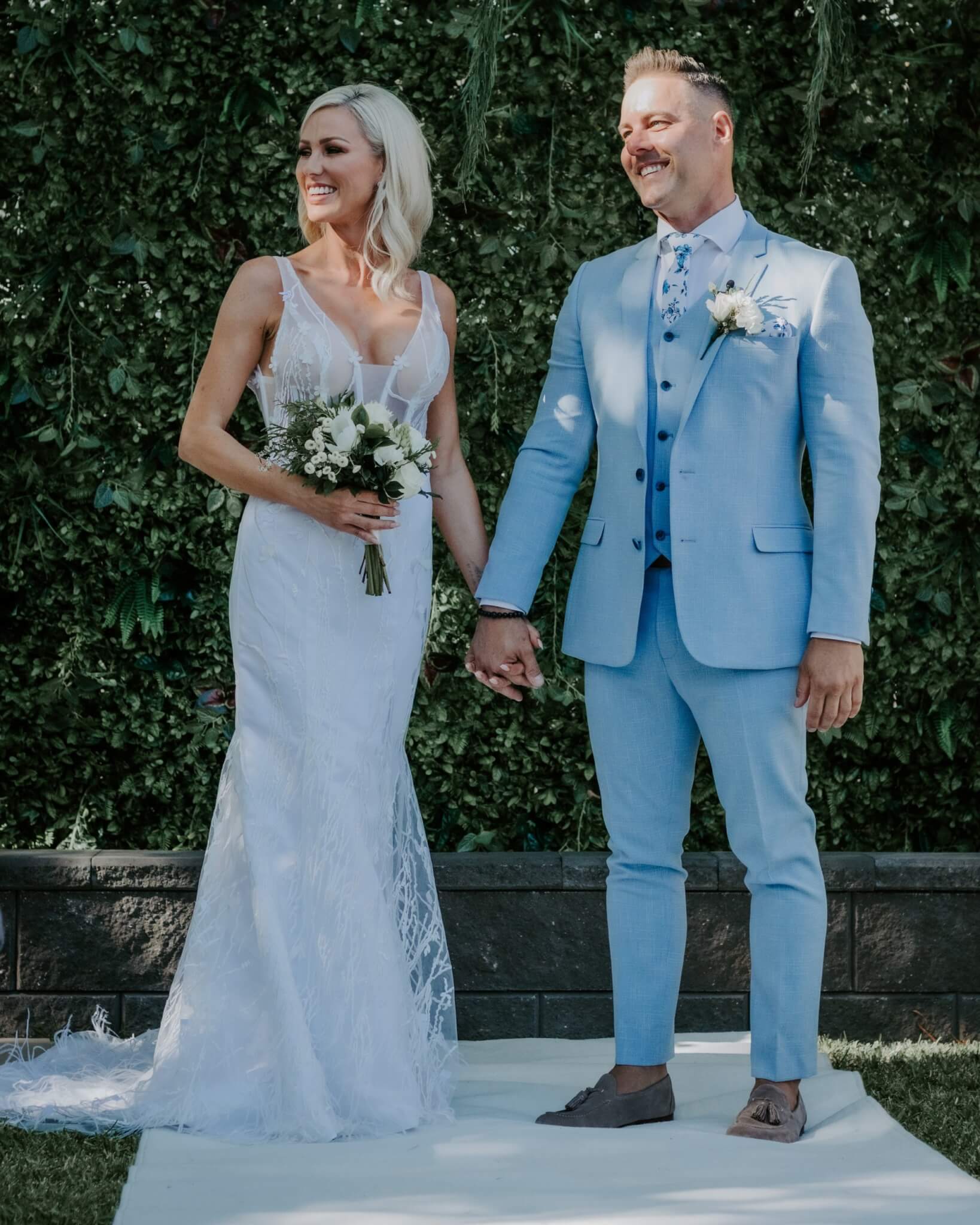 Sharni and Ken Mancell - Real Life Wedding... | Ideal Bride