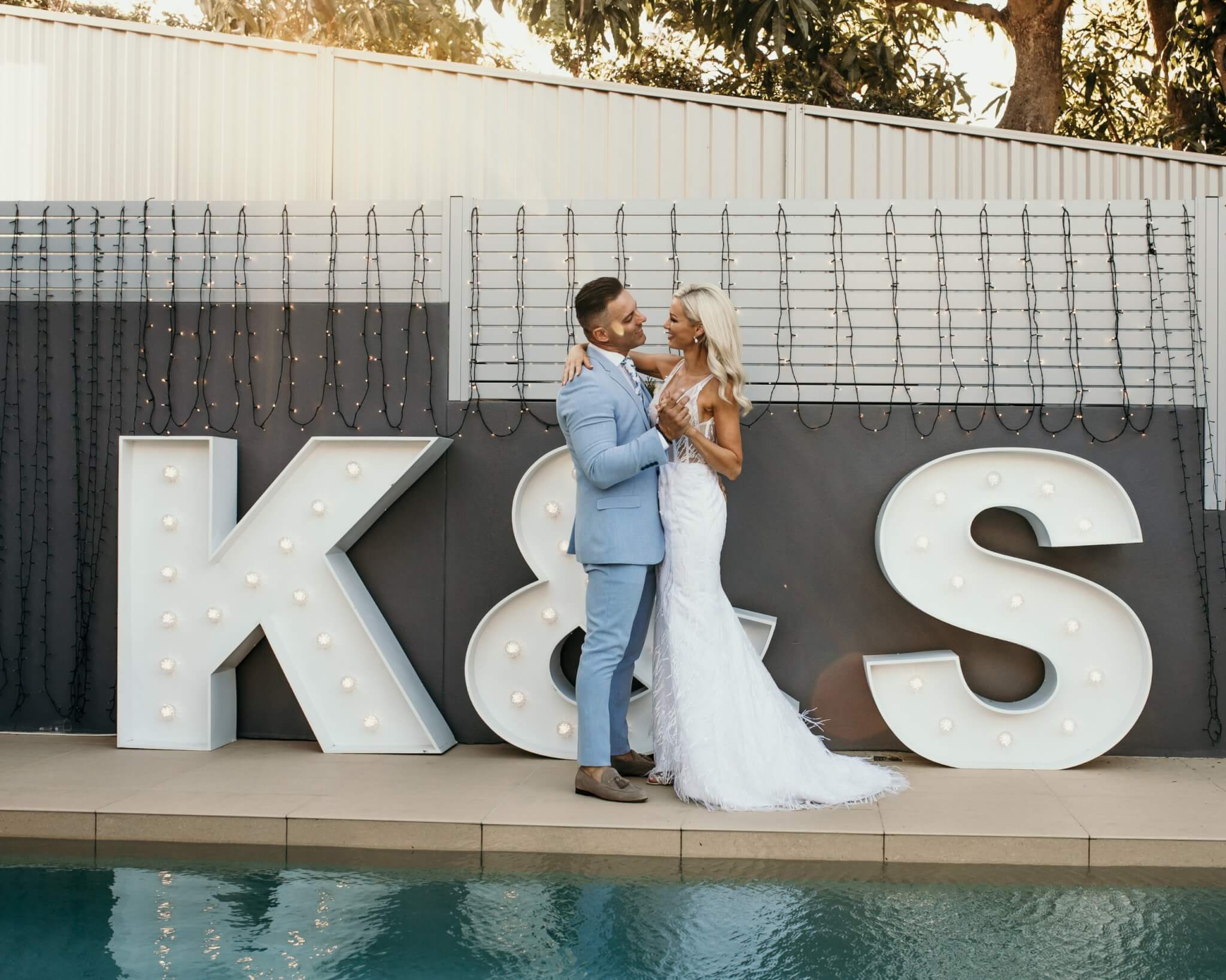 Sharni and Ken Mancell - Real Life Wedding... | Ideal Bride