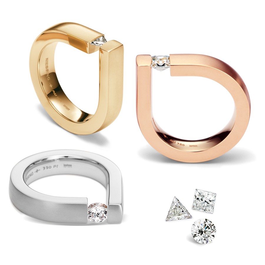 So in LOVE with these Niessing Spannrings... | Ideal Bride
